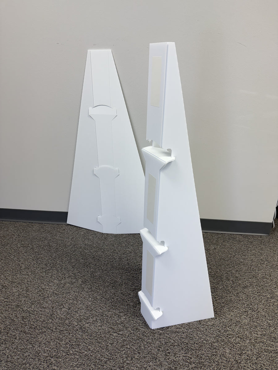 Coroplast Easel Stands for Cutouts and Backdrops (2ft-6ft) – Occasional ...