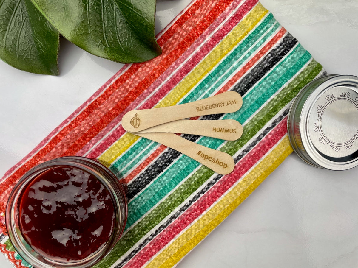 3" Personalized Wood Cheese & Dip Spreader (sets of 50) – Occasional ...