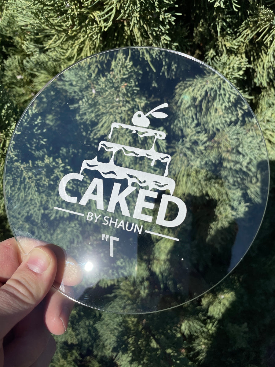 Acrylic Cake Disc - Smoothing Guide – Occasional Paper Cuts